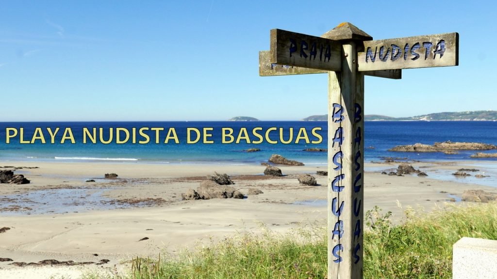 ⛱️ Playa NUDISTA de Bascuas - en Sanxenxo